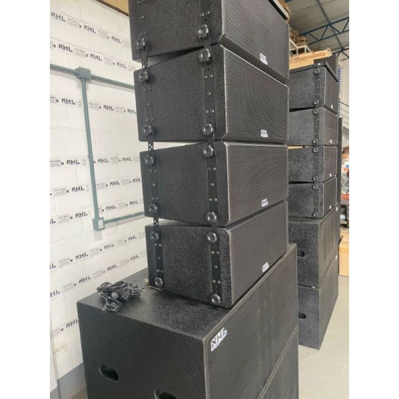 Kit Ativo (Line Array 2x10" Ti + Sub 18") NHL 12 Cxs 17000