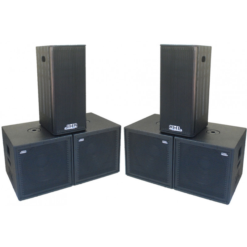 Kit Ativo (2x10" e Sub 15") 6 unidades 5800W