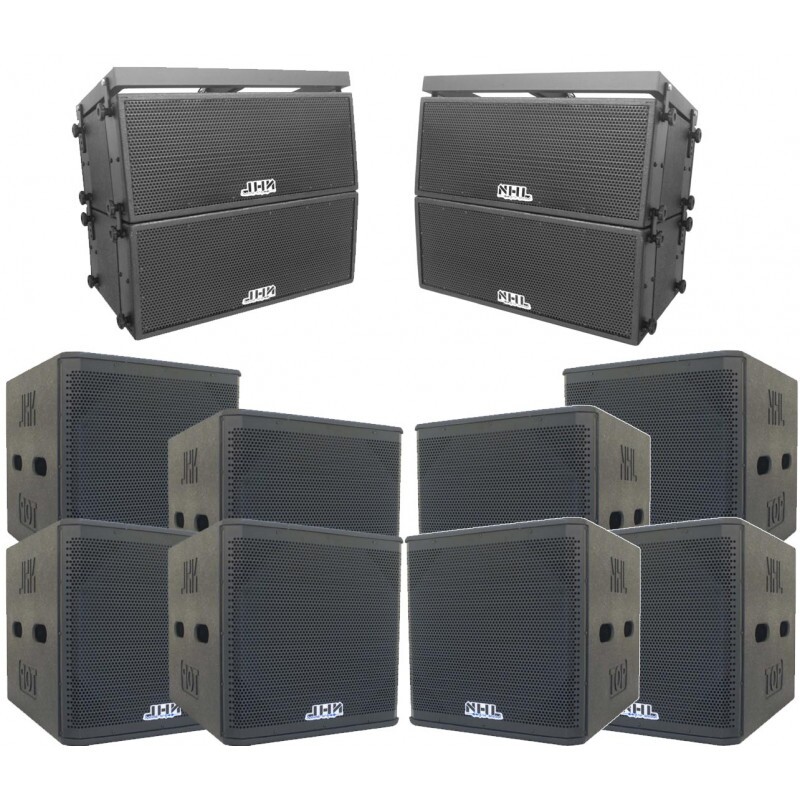 Kit Ativo (Line Array 2x10" Ti + Sub 18") NHL 12 Cxs 12800w TOP