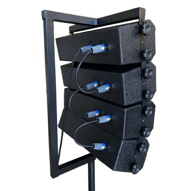 Kit Ativo (Line Array + Sub 15") 10 Caixas P.A. Compacto Gla3500 Estereo
