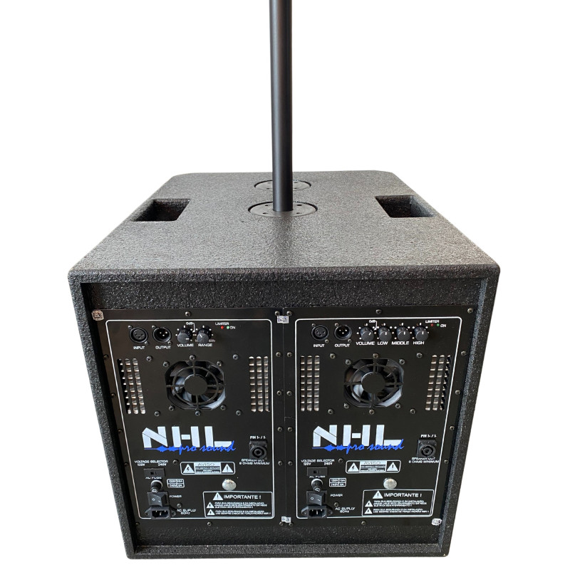 Kit Ativo (Line Array + Sub 18") 14 Caixas Gla6000 Estereo