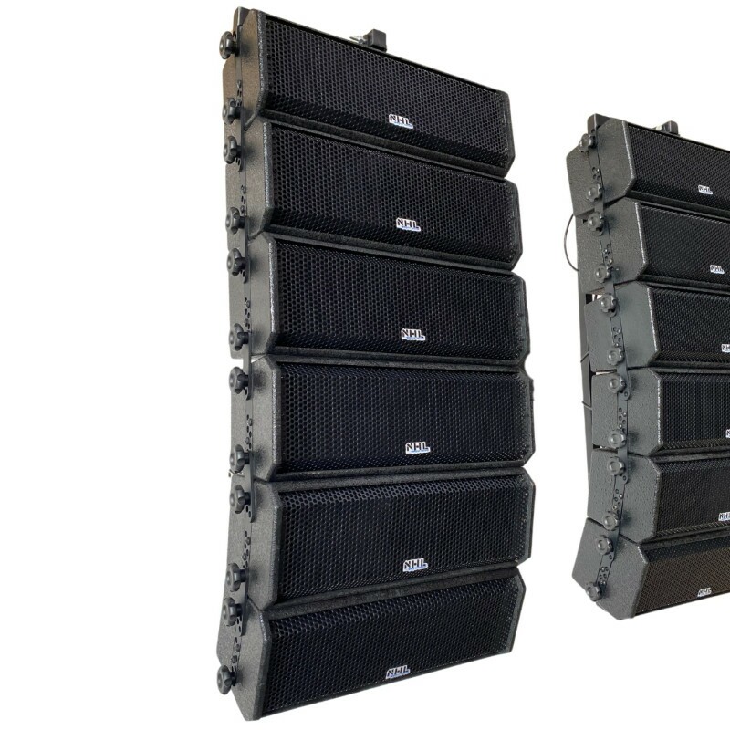 Kit Ativo (Line Array + Sub 18") 14 Caixas Gla6000 Estereo