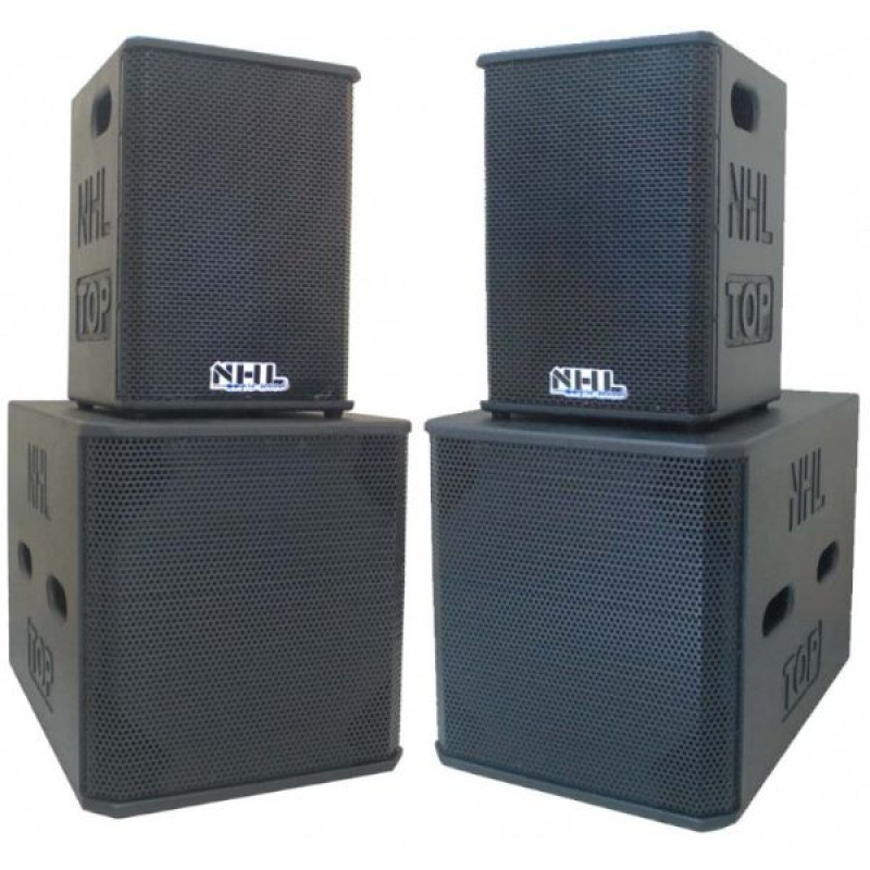 Kit Ativo ( 1X10" Ti + Sub 15" ) 4 Caixas 4601