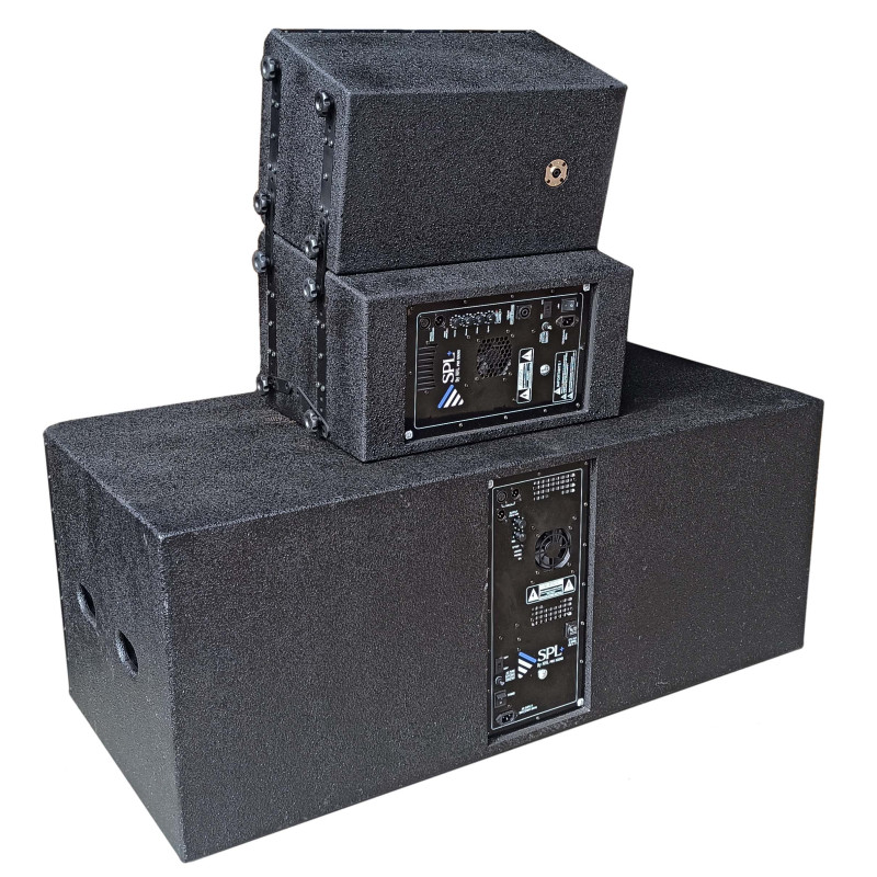 Kit Ativo Premium ( 12" Ti + Sub 18" ) 12 Caixas Sistema SPL20000