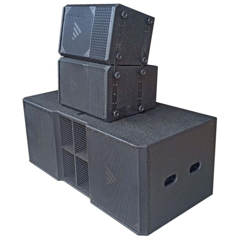 Kit Ativo Premium ( 12" Ti + Sub 18" ) 6 Caixas Sistema SPL10000