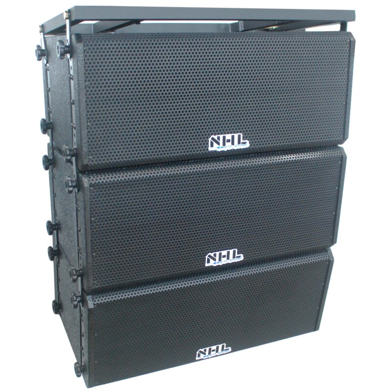 Line Array Ativo 800W 2x8 + Ti NHL HV8.800A