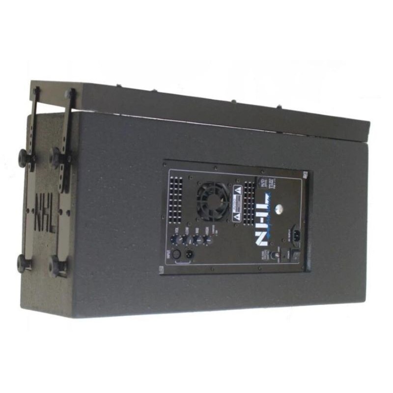 P.A. Line Array Ativo (dupla) 1000W 4x8" + Ti NHL (Par) DH1000 Bidirecional