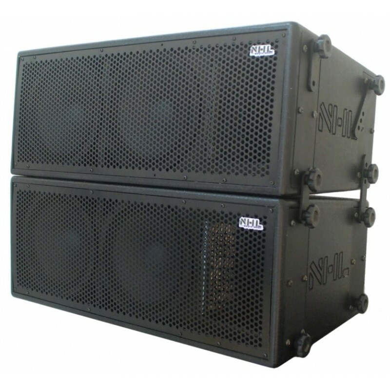 P.A. Line Array Ativo 1500W 2x10 + Ti NHL (Par) hv1500