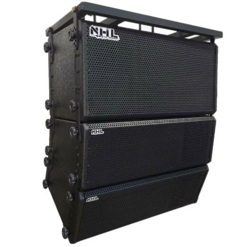 Kit Ativo (Line Array 2x12"/2x8" + Sub 18") NHL 10 Cxs 7200w