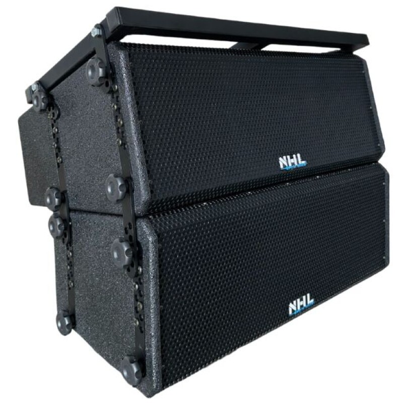 P.A. Line Array Ativo 1000W 2x8" + Ti (Par) LA8.1000AP