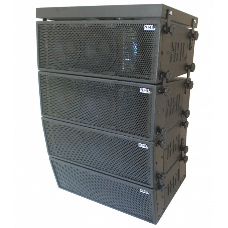 Line Array LA8'500 Passiva 2 X 8” + Ti 1” NHL PRO SOUND