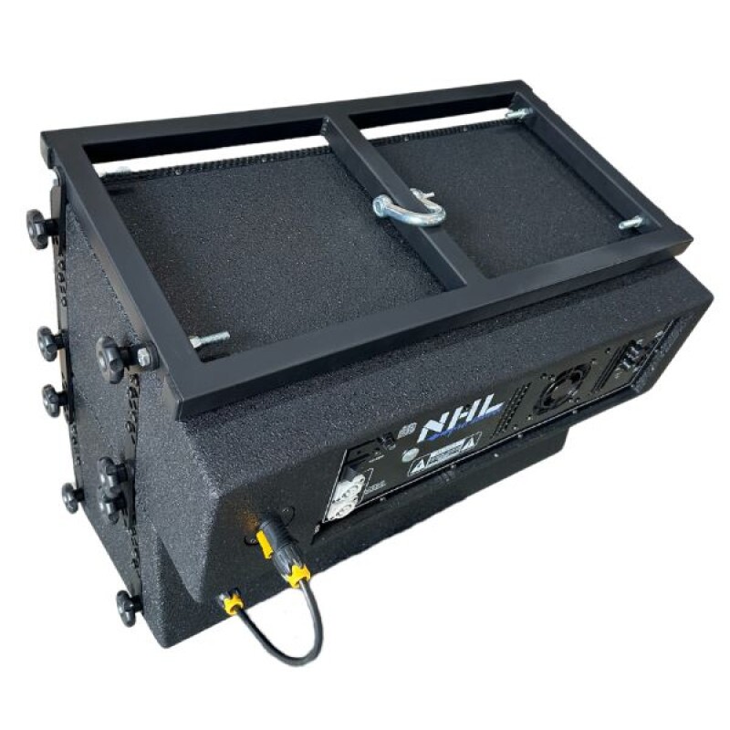 P.A. Line Array Ativo 1000W 2x8" + Ti (Par) LA8.1000AP