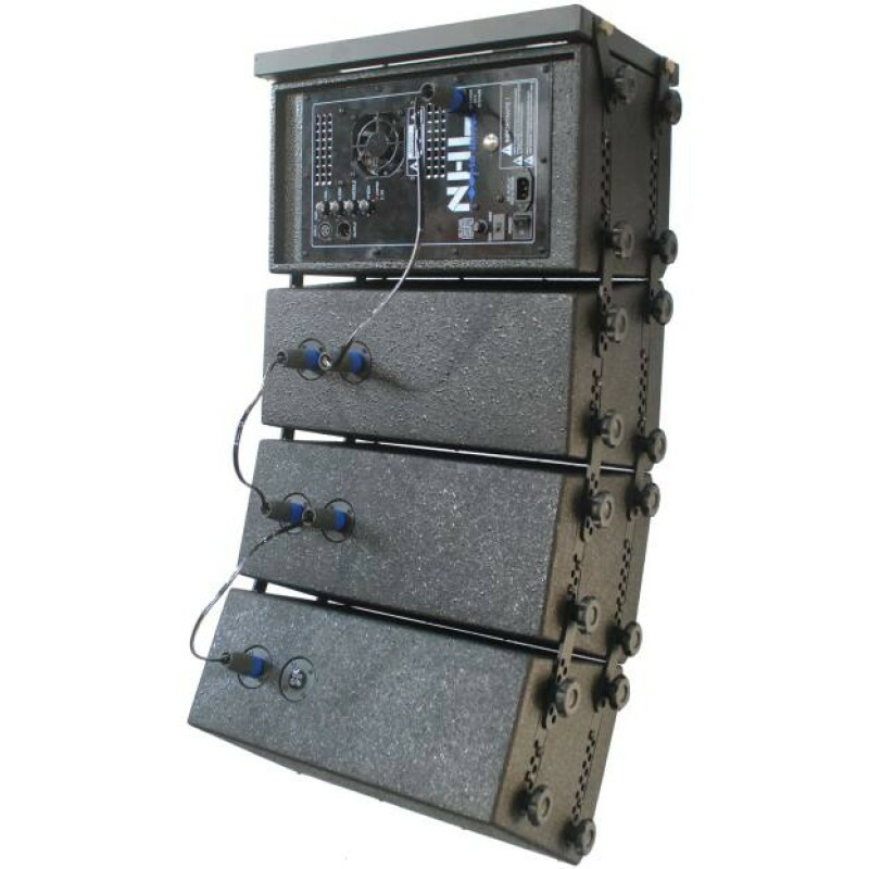 Kit Ativo (Line Array 2x8" Slim + Sub 18" Top) 10 Cxs 5400w LA5408