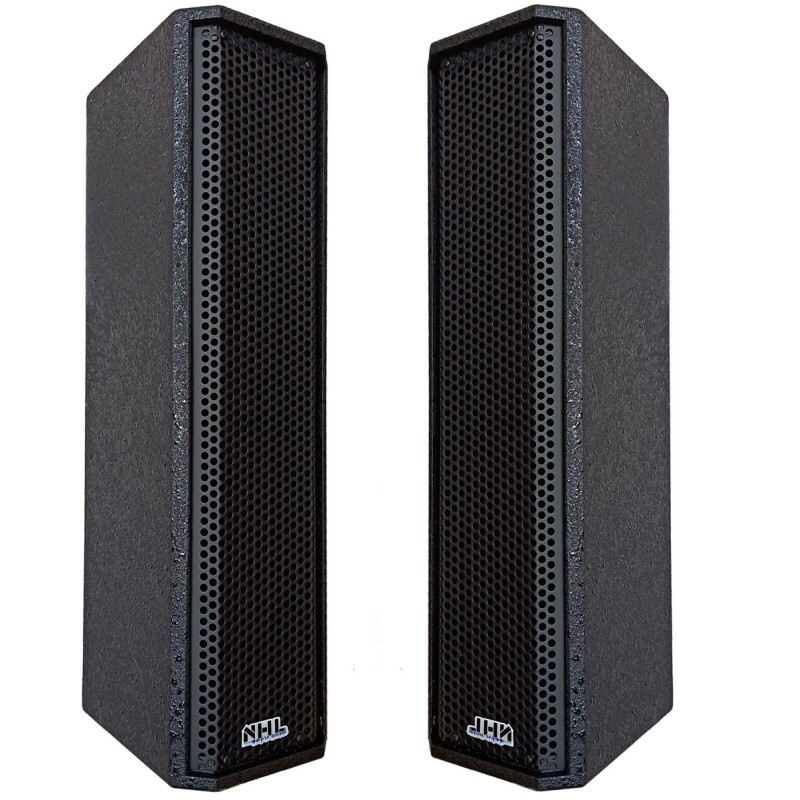 Caixas Ativa + Passiva Coluna Torre Slim Som Ambiente LV2.400AP