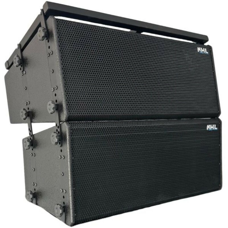 P.A. Line Array Ativo 1800W 2x12 + Ti (Par) LA12.1800AP