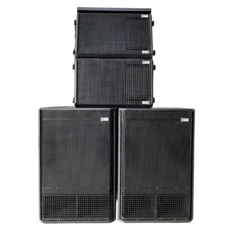 Kit Ativo Premium ( 12" Ti + Sub 18" ) 8 Caixas Sistema SPL10000 v2