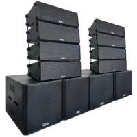 Kit Ativo (Line Array 2x8" + Sub 18") 12 Cxs 7600w LA7600